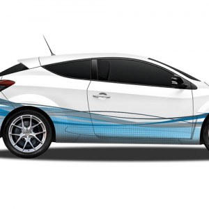 Auto Designer Klebefolie | Set für beide Seiten